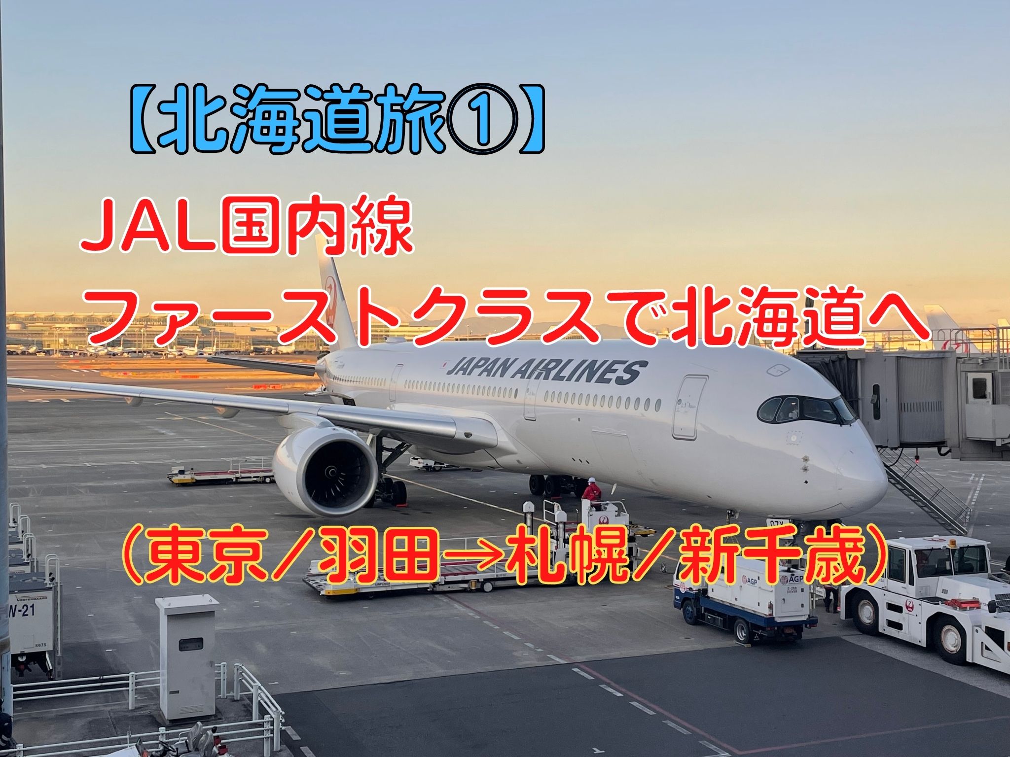 【搭乗記】冬の道東旅① JAL国内線のファーストクラスで北海道へ（羽田→新千歳） - 乗り物好きによる旅行ブログ